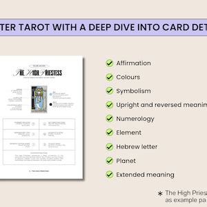The Tower Tarot Cheat Sheet Detailed A4 Pdf Upright And Reversed