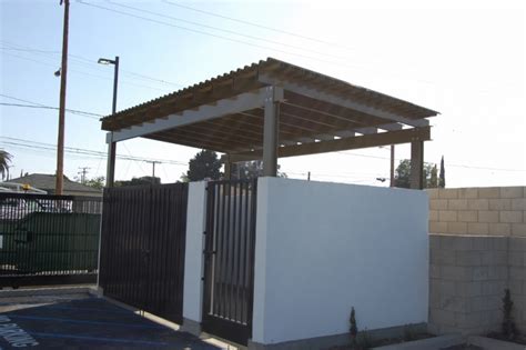 Fusion Metalworks Trash Enclosure Gates