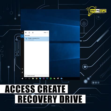 Easy Pc How To Create A Windows 10 Recovery Drive 🤔