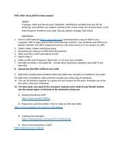 PSYC 2500 Using JASP For Data Analysis 2 Docx PSYC 2500 Using JASP