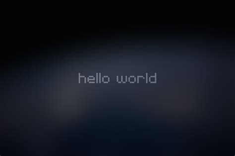 Hello World Wallpaper Programa O Programa O Em Java E Objc