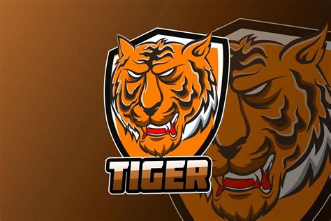 Tiger Gamer Mascot E Sport Logo Graphic By Triplethreegraphic