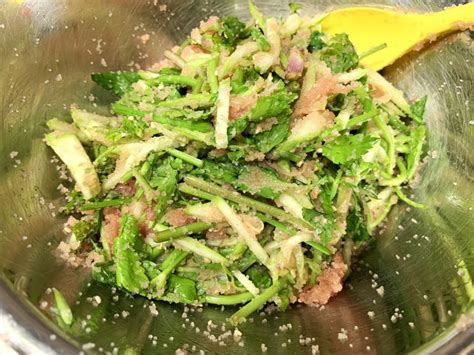 미나리요리 명란젓요리 명란미나리오이무침만들기 색다른샐러드 술안주