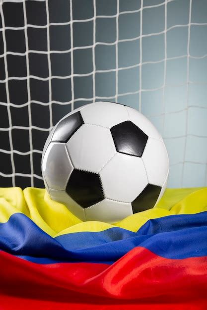 Natura Morta Della Nazionale Di Calcio Colombiana Foto Gratis