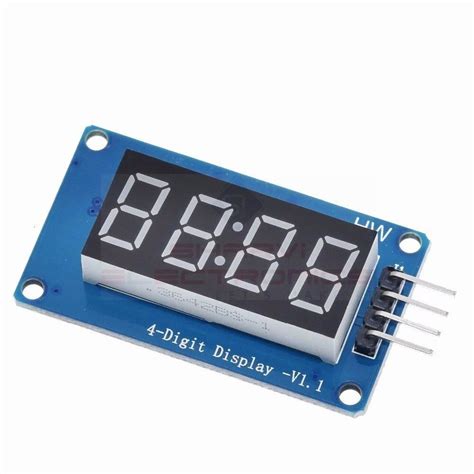 Tm1637 4 Bits Digital Tube Led Display Module With Clock Display For Arduino At ₹ 64piece Led