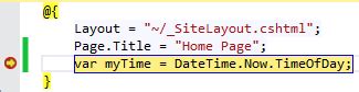 使用 Visual Studio ASP NET 网页 Razor 编程 Microsoft Learn