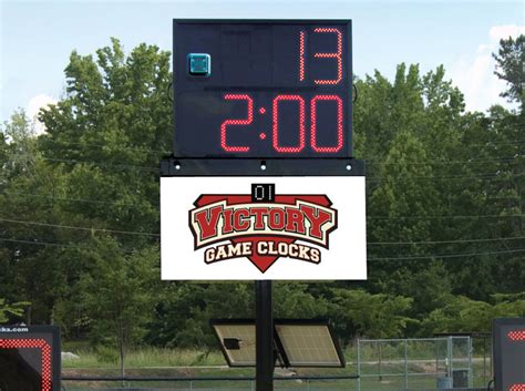 Wireless College Baseball 20 Second Pitch Clock Victory Game Clocks