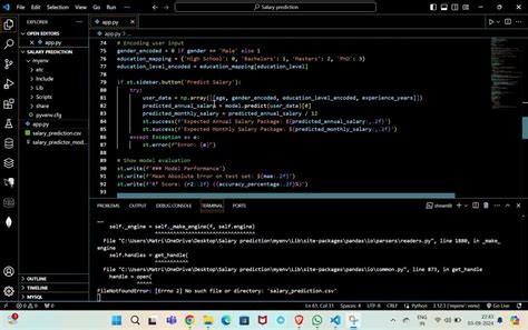 Matrika Dhamala On Linkedin Machinelearning Datascience Ai Streamlit Python Salarypredictor