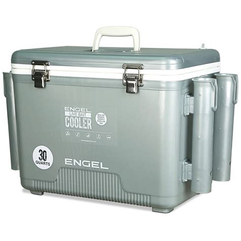 Engel 30qt Live Bait Pro Cooler With Lithium Ion Rechargeable Aerator