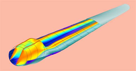Analyzing Wind Turbine Blades With The Composite Materials Module Comsol Blog