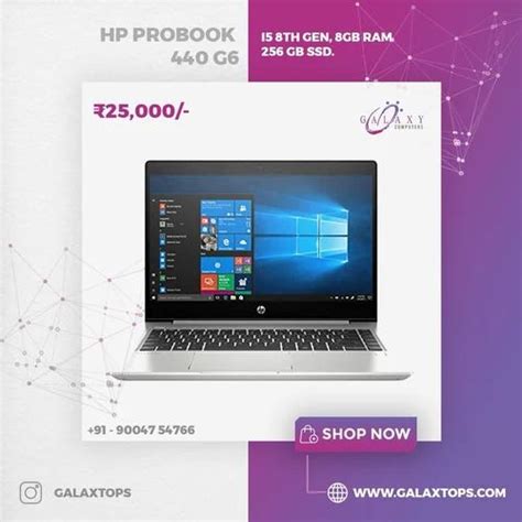 Hp Probook 440 G6 Laptop At 23000 Piece Umerkhadi Mumbai ID 2852896066288