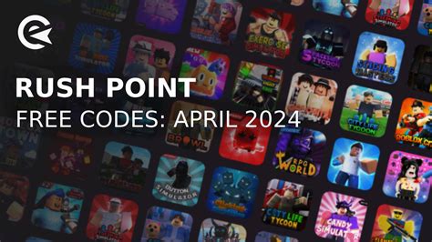 Rush Point Codes April 2024 Earlygame