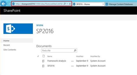 backup and restore site collection in sharepoint server 2016