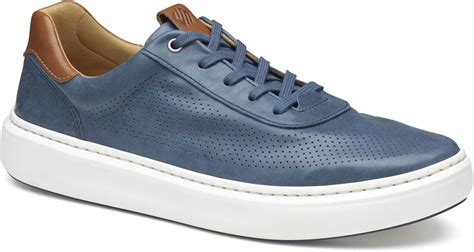 Punched Bar Design Shoes Johnston And Murphy Mens Anders Perfed U Throat