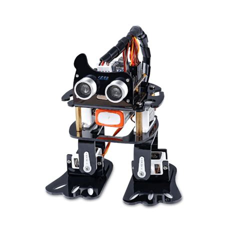 lafvin diy 4 dof panda robot kit programmable dancing robot kit for