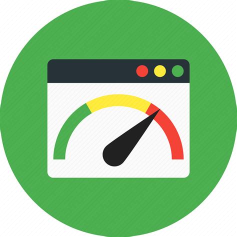 Loading Pagespeed Speed Dashboard Performance Speedometer Icon