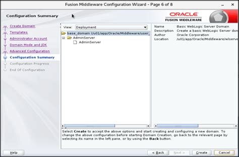 Steps By Step Weblogic Configuration