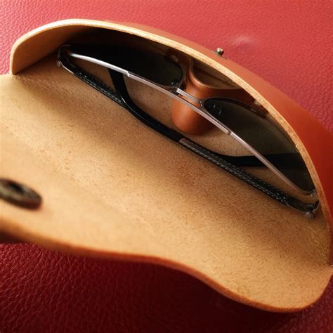 Leather Sunglasses Case Sewing Pattern A4 Pdf Template Etsy