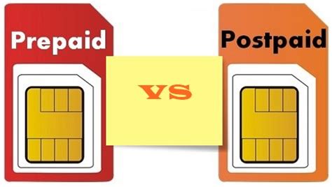 Difference Between Postpaid And Prepaid Sim Explained