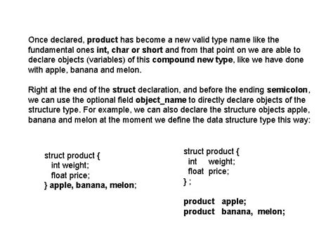 Data Structures Summary Creating Structure Accessing Structure Elementsmembers