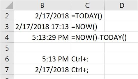 Timestamping A Cell Using Keyboard Shortcuts Excel Tips Mrexcel