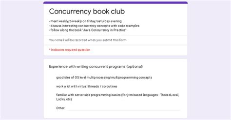 Kaushik Rishi On Linkedin Concurrency Book Club