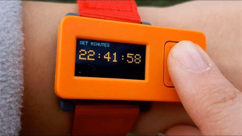 M5stickc Esp32 Cool Looking Watch With A Menu And Brightness Control