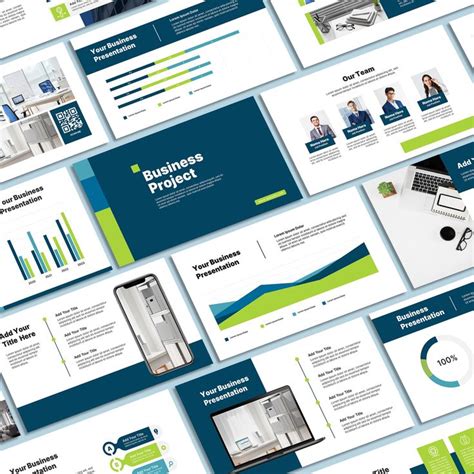 Modern Powerpoint Template PPT Templates Minimalist Presentation Business Slide Blue And