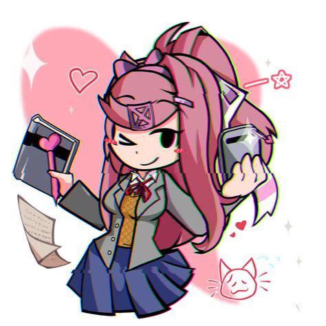 Satsurika Artwork Doki Doki Takeover Fnf By Masahofukohei847 On Deviantart
