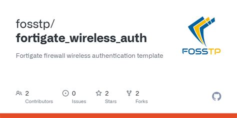 GitHub Fosstp Fortigate Wireless Auth Fortigate Firewall Wireless Authentication Template