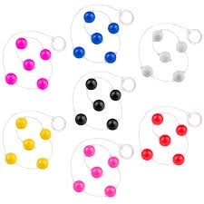 Bolinha Tailandesa em cordão de silicone e bolinhas maciças Sex Shop Shopee Brasil