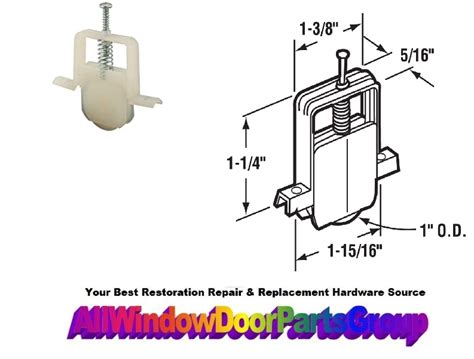 Nylon Housing Screen Door And Screen Roller Assembly All Window