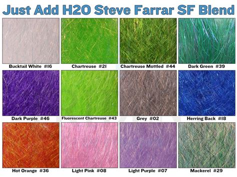 Just Add H2o Steve Farrar Sf Blend Trident Fly Fishing