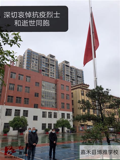 嘉禾县博雅学校今晨博雅学校降半旗志哀 部门动态 嘉禾网