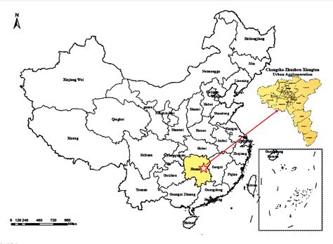 Figure 1 From Spatiotemporal Differences Of Population Spatial