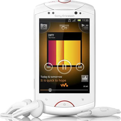 Sony Ericsson Live mit Walkman Smartphone (8,1 cm Display, Touchscreen ...