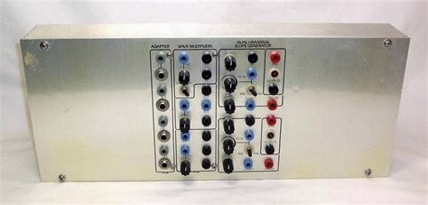 Matrixsynth Vintage 1981 Serge Modular Music System Synthesizer Panel