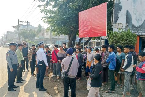 တန့်ယန်းမြို့နယ်တွင် ယာဉ်အန္တရာယ်၊ လမ်းအန္တရာယ်ကင်းရှင်းရေး အသိပညာပေးလုပ်ငန်းဆောင်ရွက