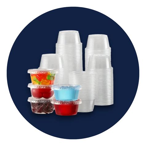 Disposable Portion Cups With Lids Souffle Cups Jello Shot Cups Kimecopak