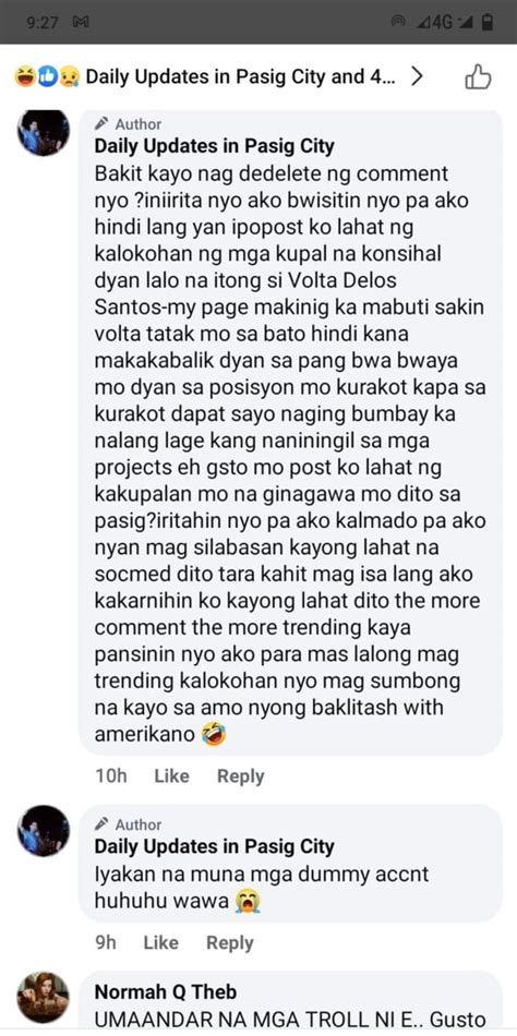 Mayor V 🍵 Yung Squammy Fb Fan Page Ni Mayor Naging Certified Troll