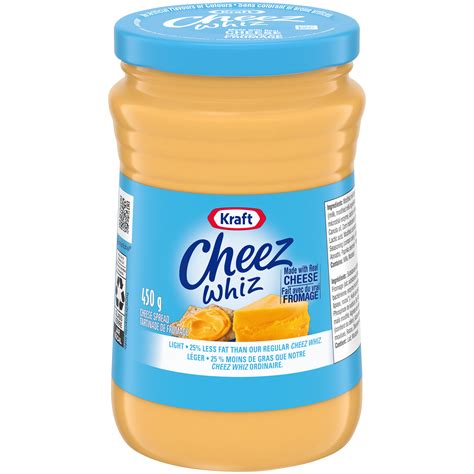 Tartinade De Fromage Kraft Cheez Whiz Canada Produits Heinz® Canada