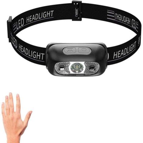 Lampada Frontale A Led Potente Ulisem Con Sensore Di Movimento