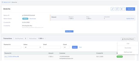 View Details Button