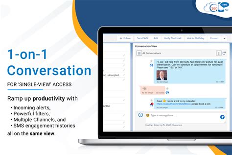 Native 360 Degree View Of All Your Conversations Within Salesforce
