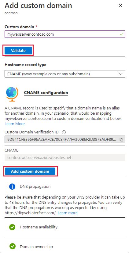 Integrate Azure Dns With Your Azure Resources Azure Dns Microsoft Learn