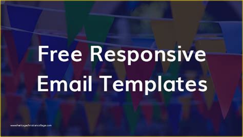 Free Responsive HTML Email Templates Of Free Responsive HTML Email Templates