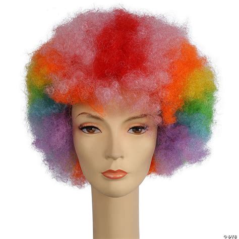 Deluxe Afro Wig Rainbow Discontinued
