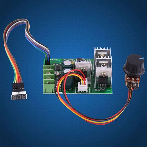 Mua DC 6V 60V 30A Variable Speed Motor Controller Driver Control With Digital Display Speed