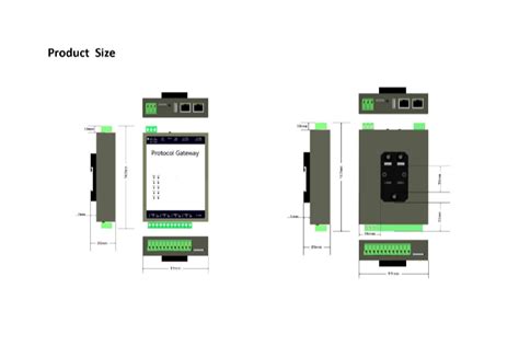 Wired 2 Ethernet 4 Serial Ports Iec 104 Gateway For Industrial Model Name Number Iec2022 Sts