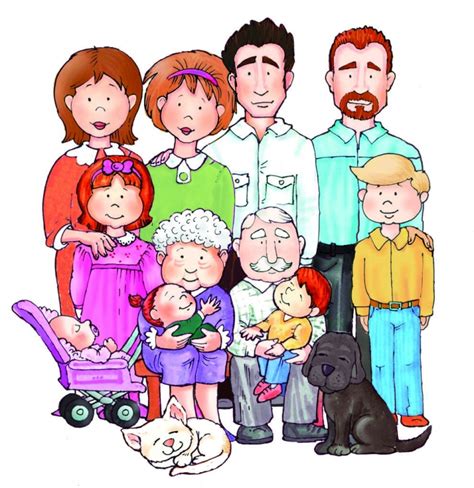 Моя семья картинки для детского сада 37 фото